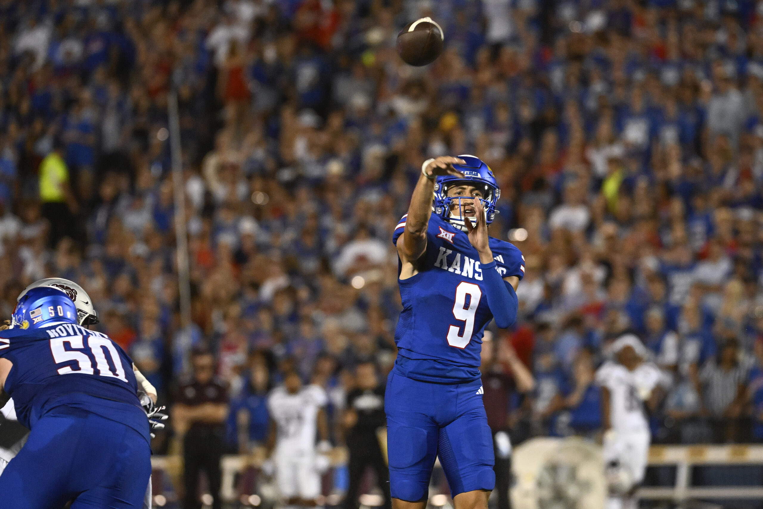 Bean brought experience, refreshing familiarity to Jayhawks in Week 1 ...